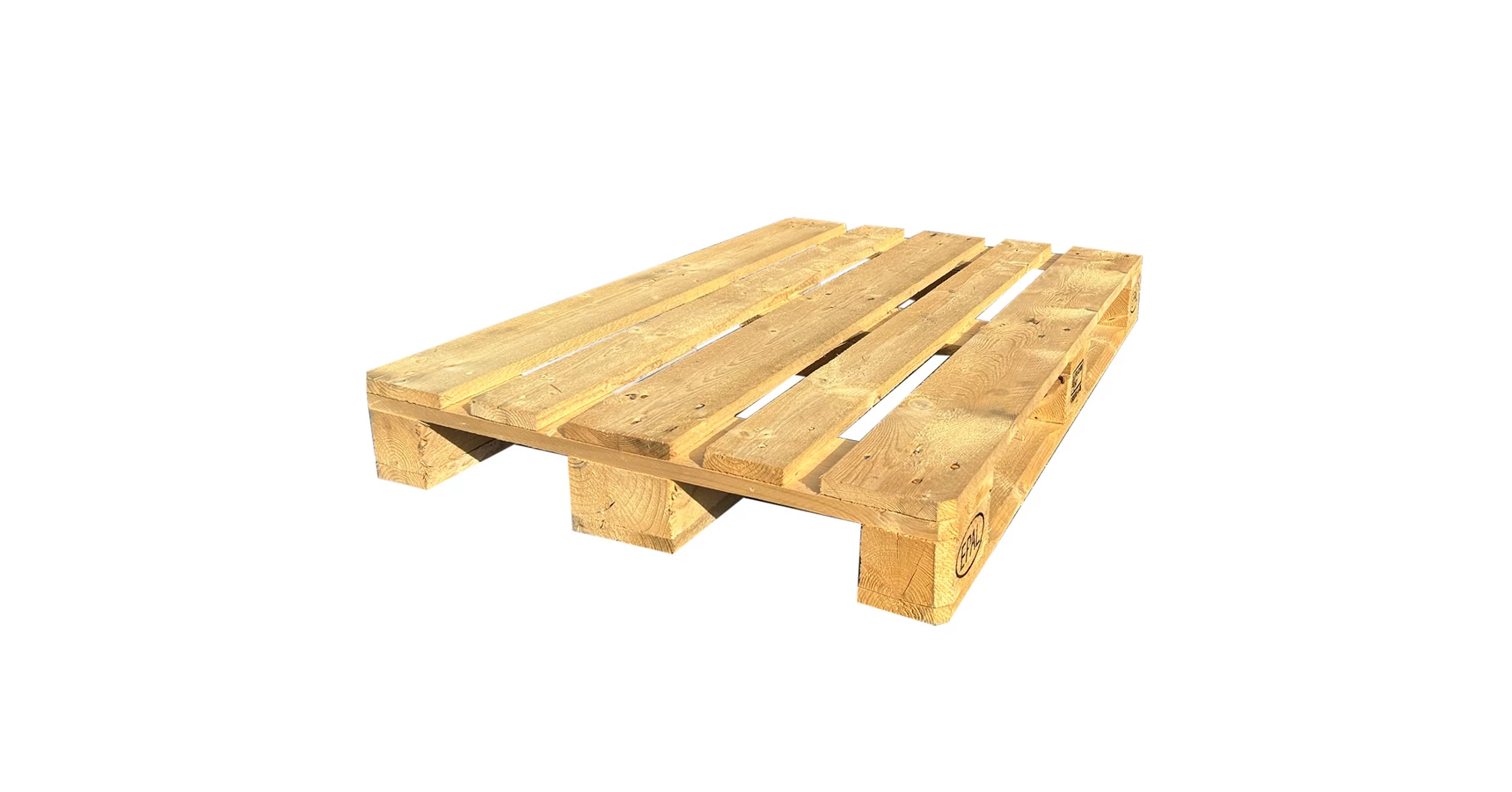 Fa raklap 80x120 cm, Használt EPAL fehér| Rendelj most!