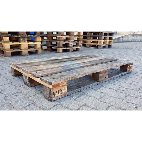 Használt UIC-EUR raklap 80x120 szürke| Raktárról