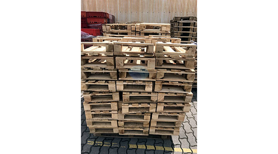 Fa raklap 60x40 negyedes raklap