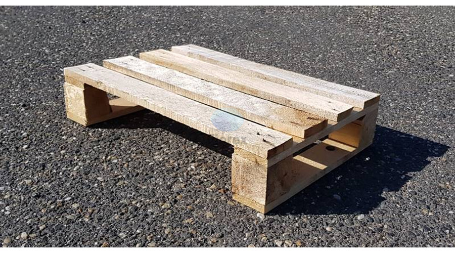 Fa raklap 60x40 negyedes raklap