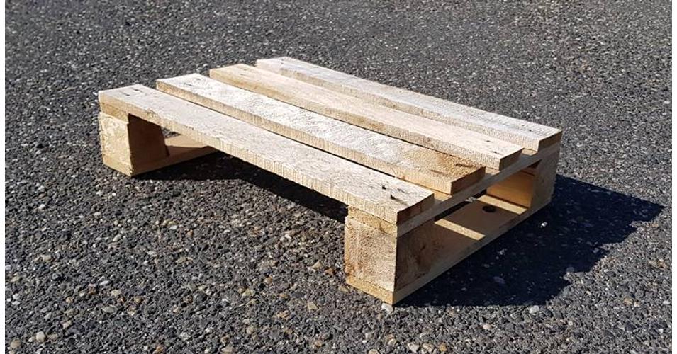 Fa raklap 60x40 negyedes raklap